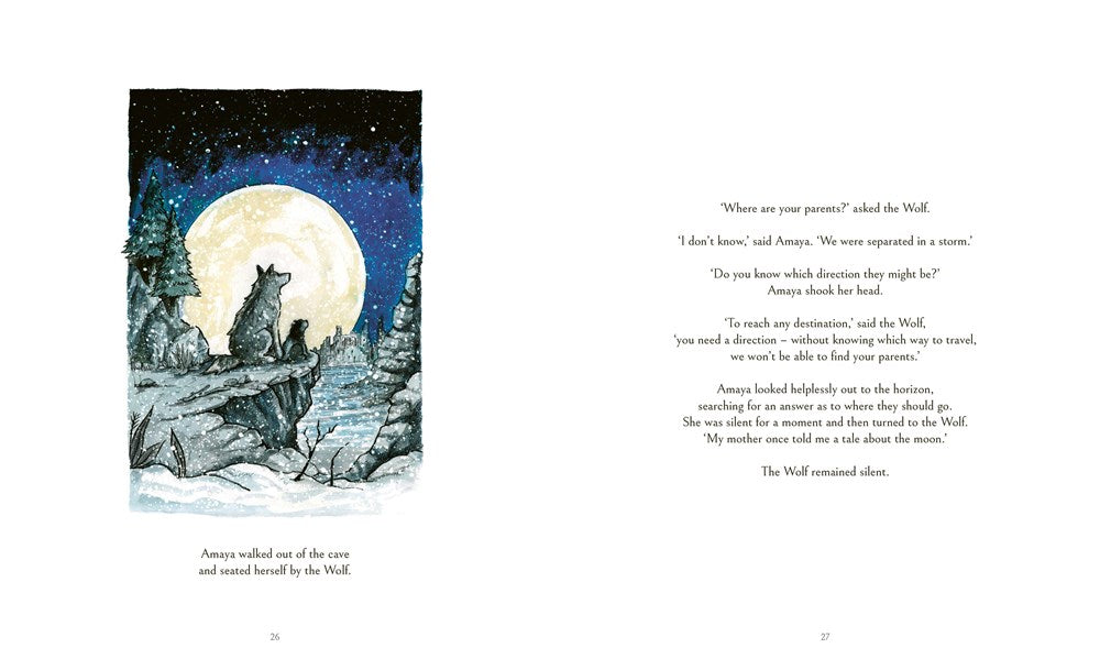 The Dog Who Followed the Moon – AESOP'S FABLE