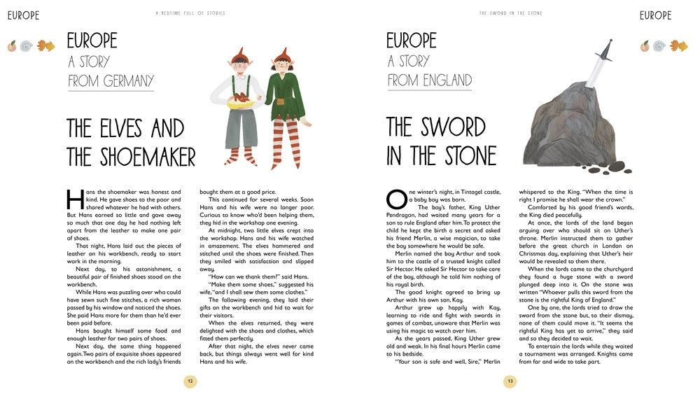 A Bedtime Full of Stories: 50 Folktales and Legends from Around the Wo ...