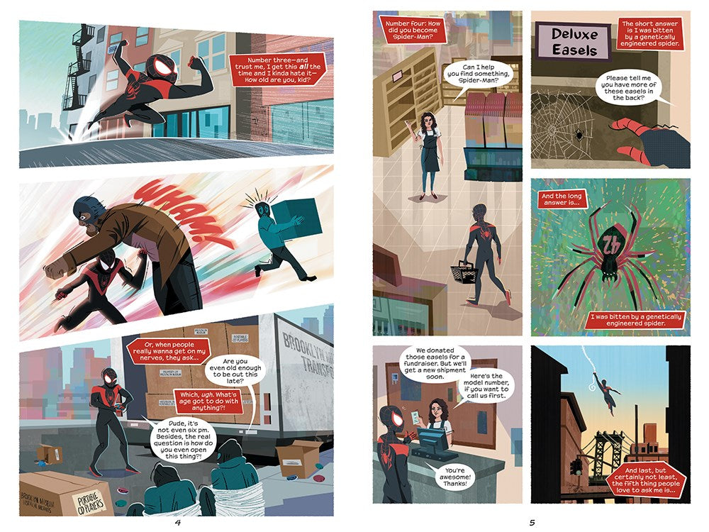 Miles Morales: Shock Waves – AESOP'S FABLE