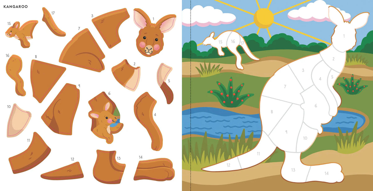 My First Color-by-Sticker Book: Furry Friends – AESOP'S FABLE