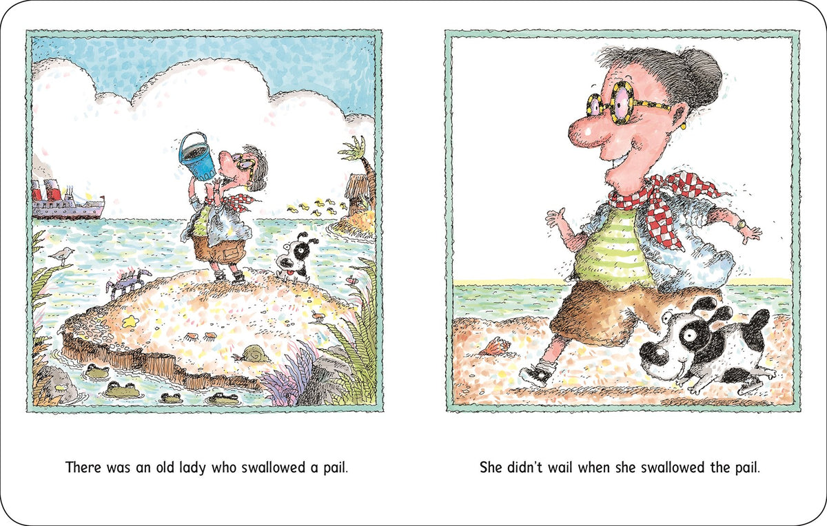 There Was an Old Lady Who Swallowed a Shell! – AESOP'S FABLE