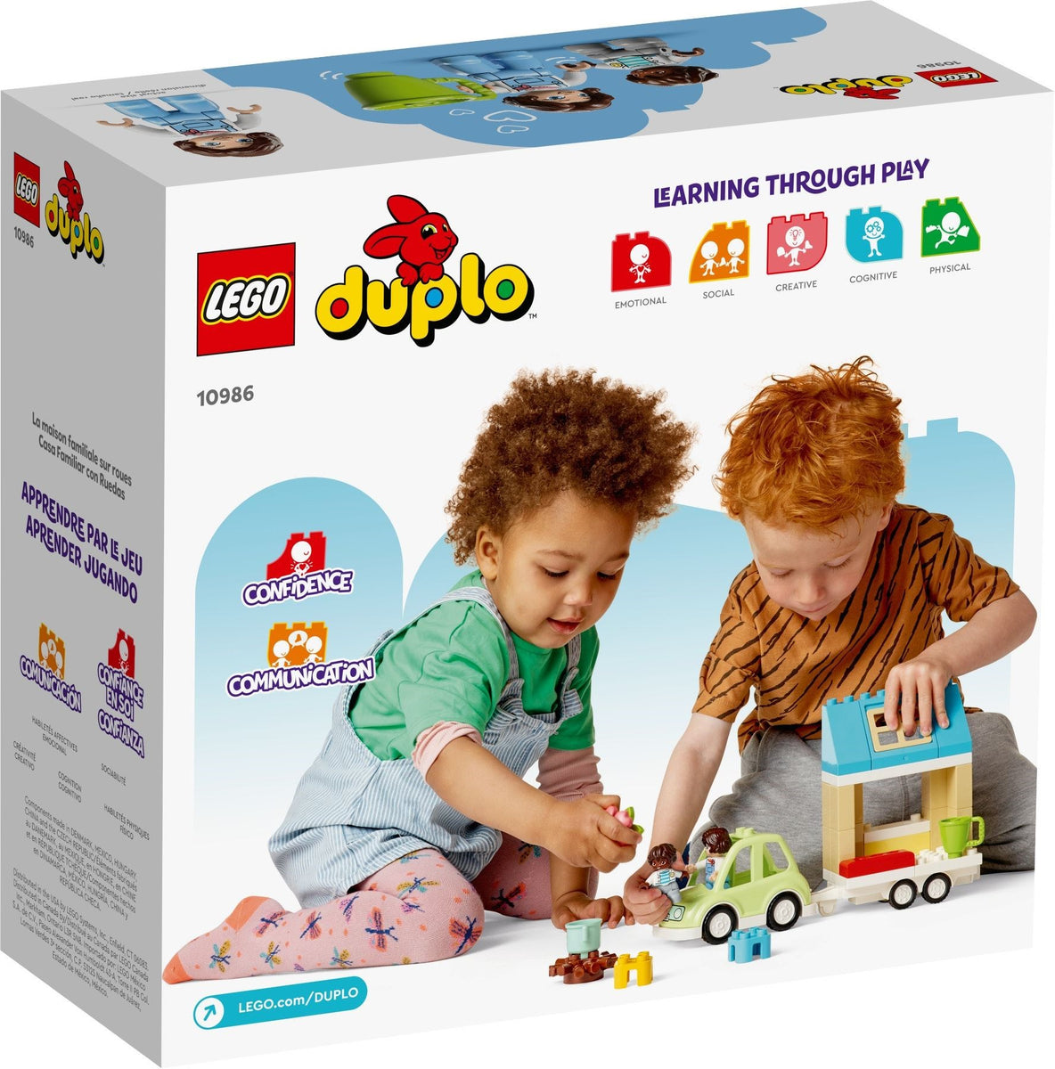 LEGO® DUPLO® 10986 Family House on Wheels (31 pieces) – AESOP'S FABLE