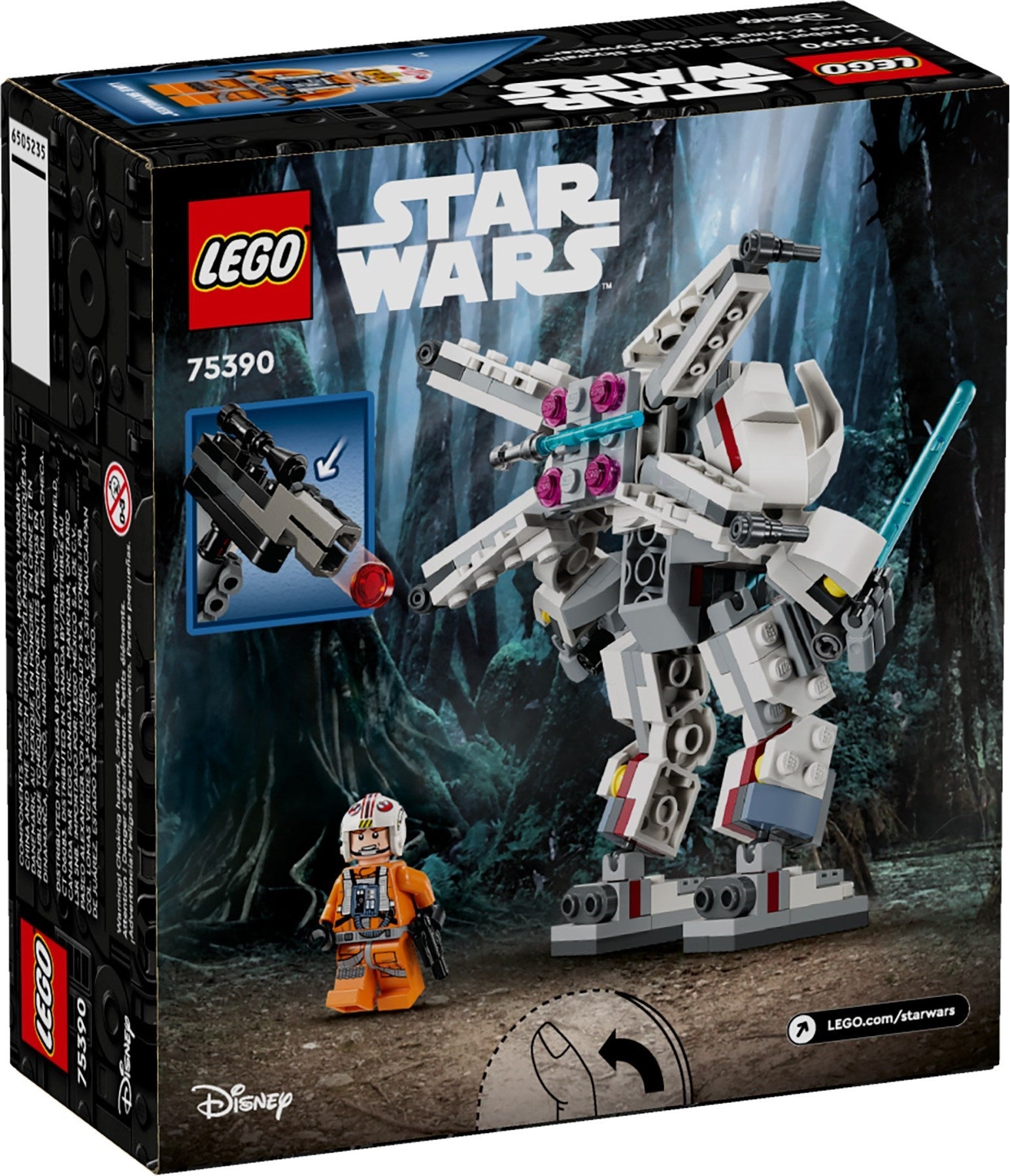 LEGO® Star Wars™ 75390 Luke Skywalker X-Wing Mech (195 pieces) – AESOP ...