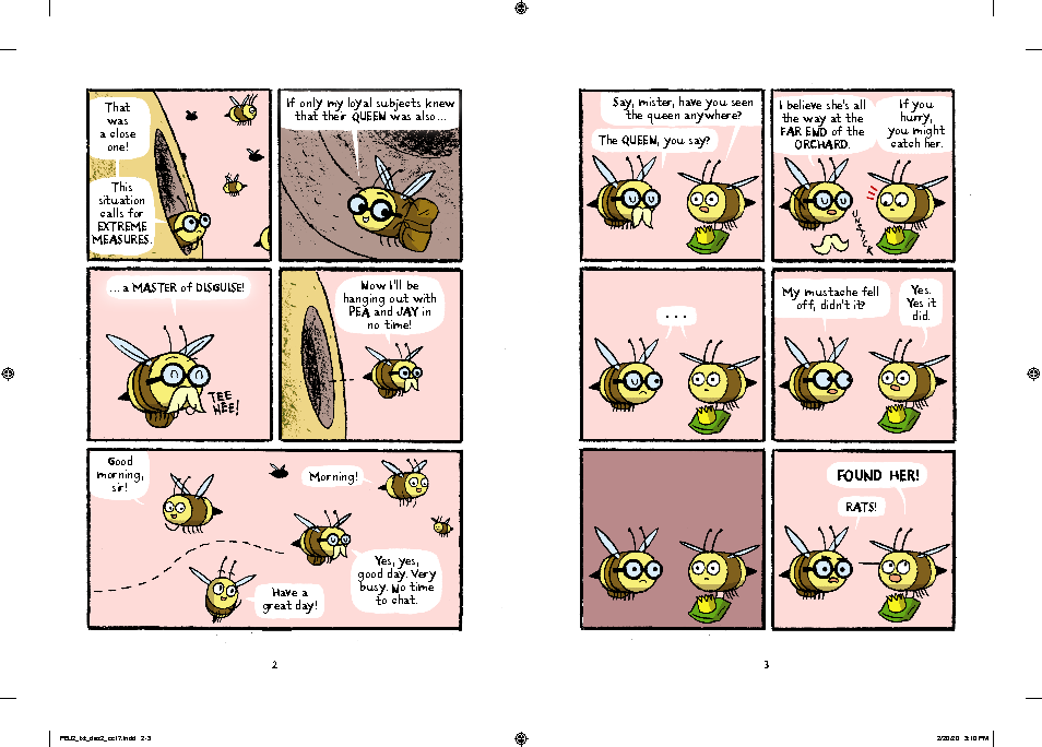 Pea, Bee, & Jay #2: Wannabees – AESOP'S FABLE