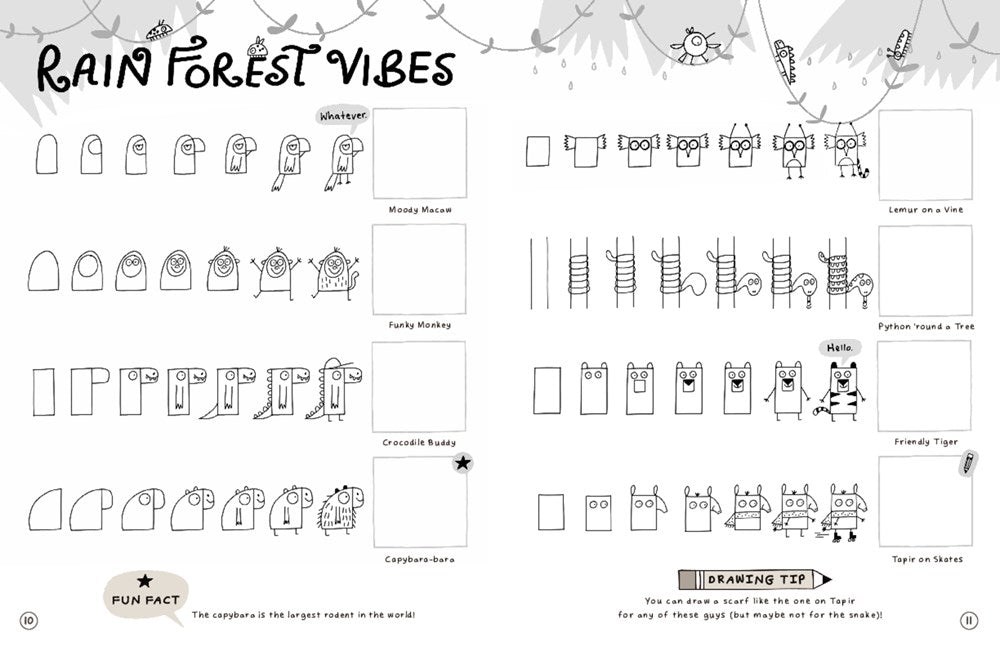 Let’s Draw Fun Animals – AESOP'S FABLE