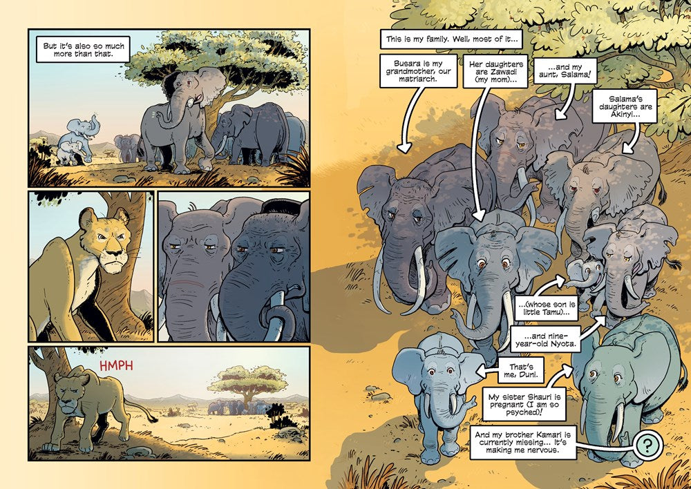 Science Comics: Elephants – AESOP'S FABLE