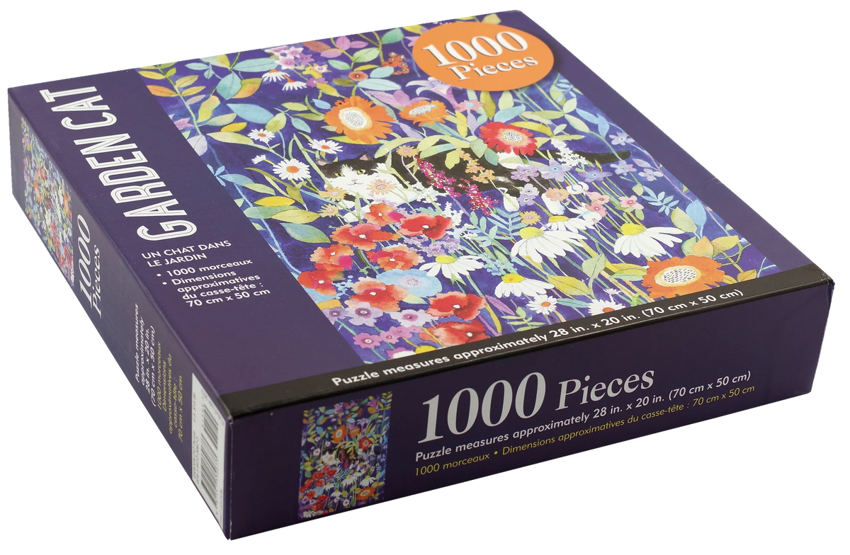 Garden Cat Jigsaw Puzzle (1000 pieces) – AESOP'S FABLE
