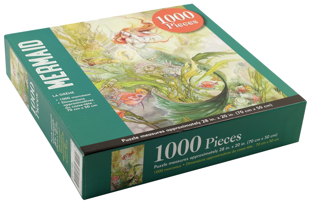 Mermaid Jigsaw Puzzle (1000 pieces) – AESOP'S FABLE
