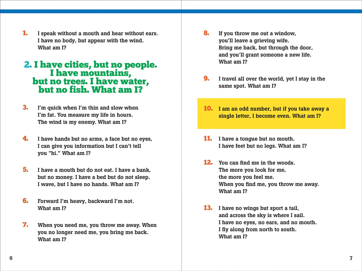 500 Riddles for Clever Kids – AESOP'S FABLE