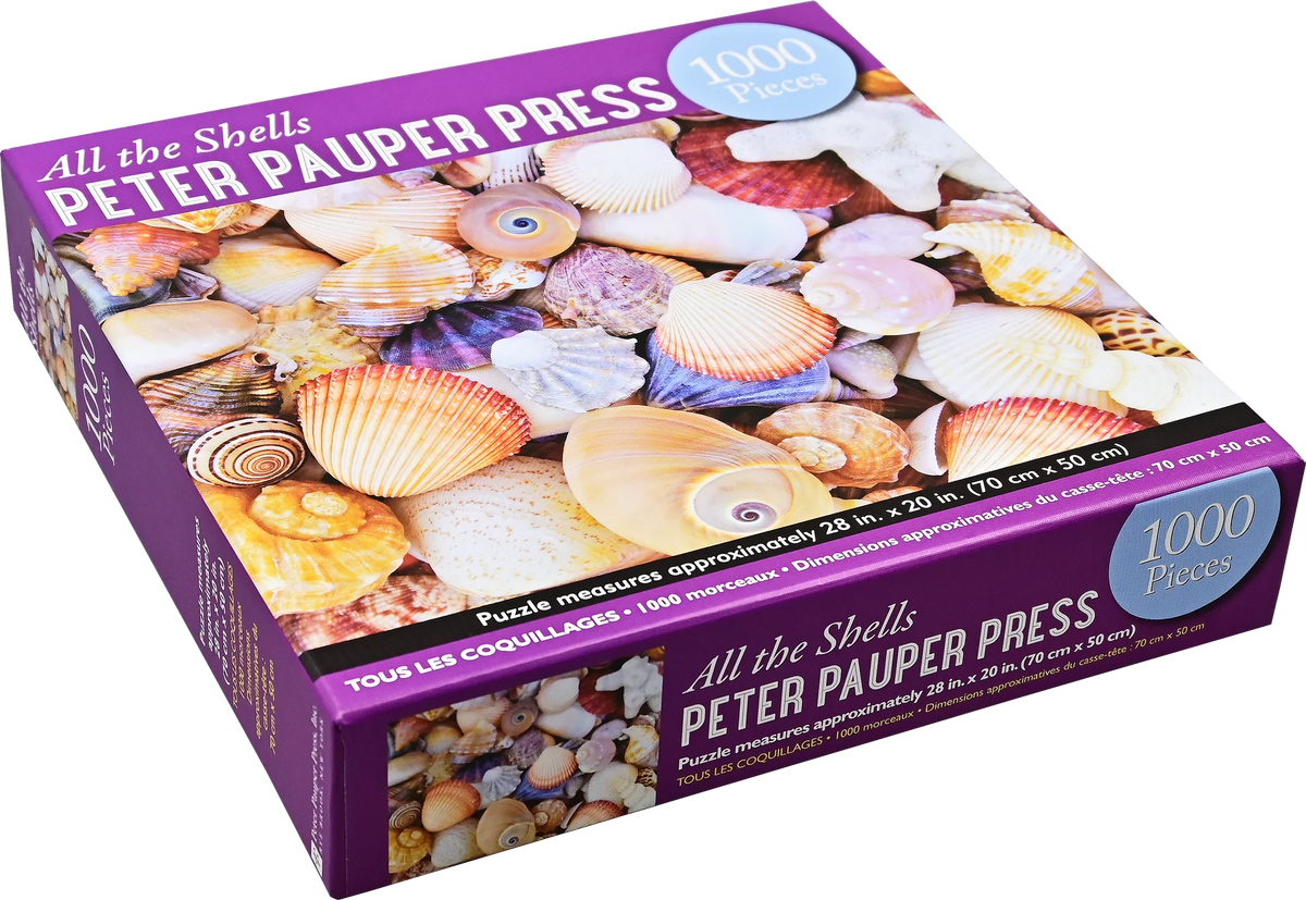 All the Shells Jigsaw Puzzle (1000 pieces) – AESOP'S FABLE