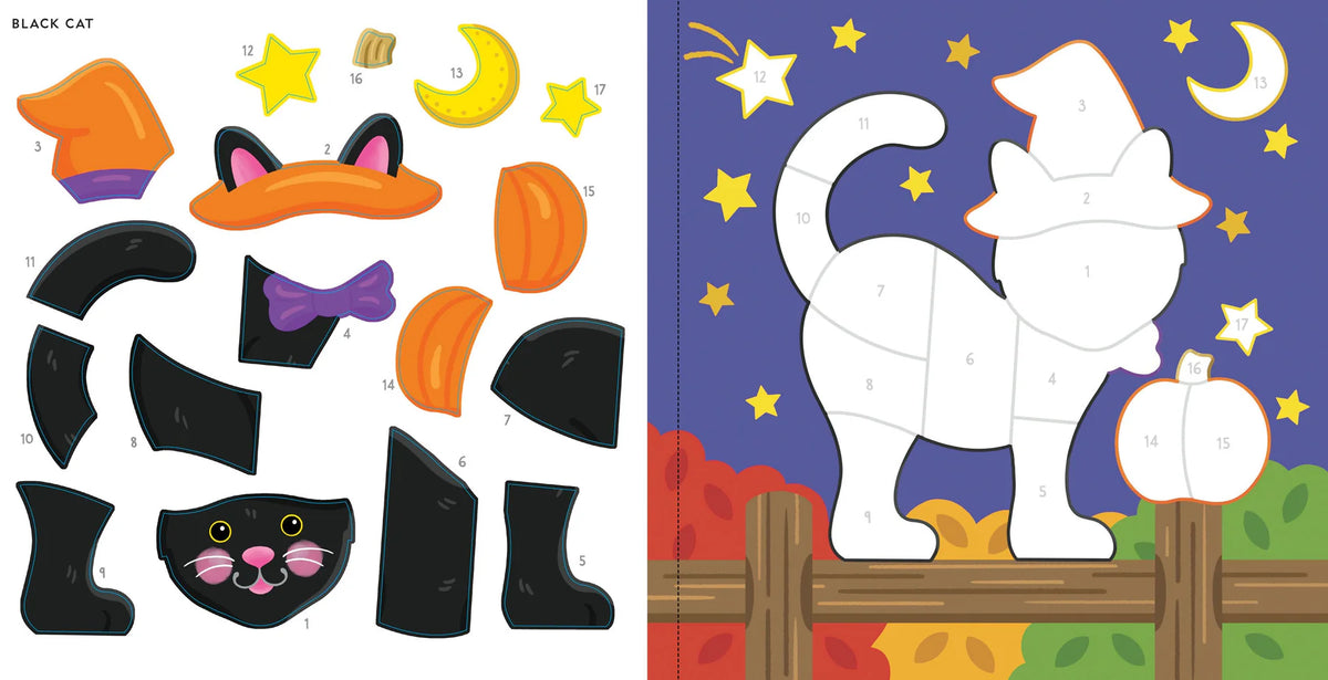 My First Color-by-Sticker Book: Halloween – AESOP'S FABLE