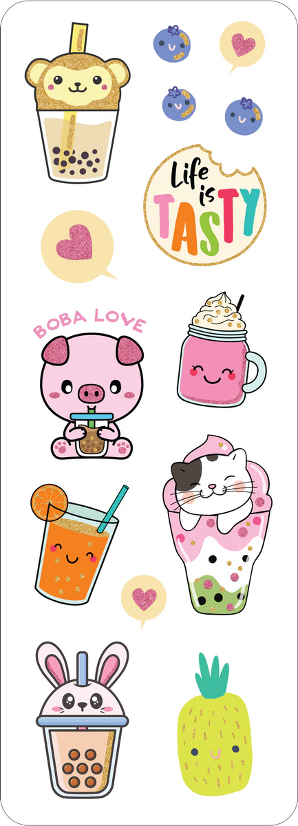 Bubble Tea Sticker Set – AESOP'S FABLE