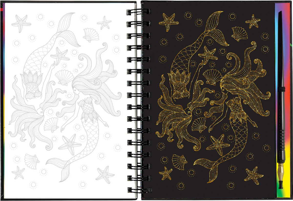 Scratch & Sketch Extreme! Mermaids – AESOP'S FABLE
