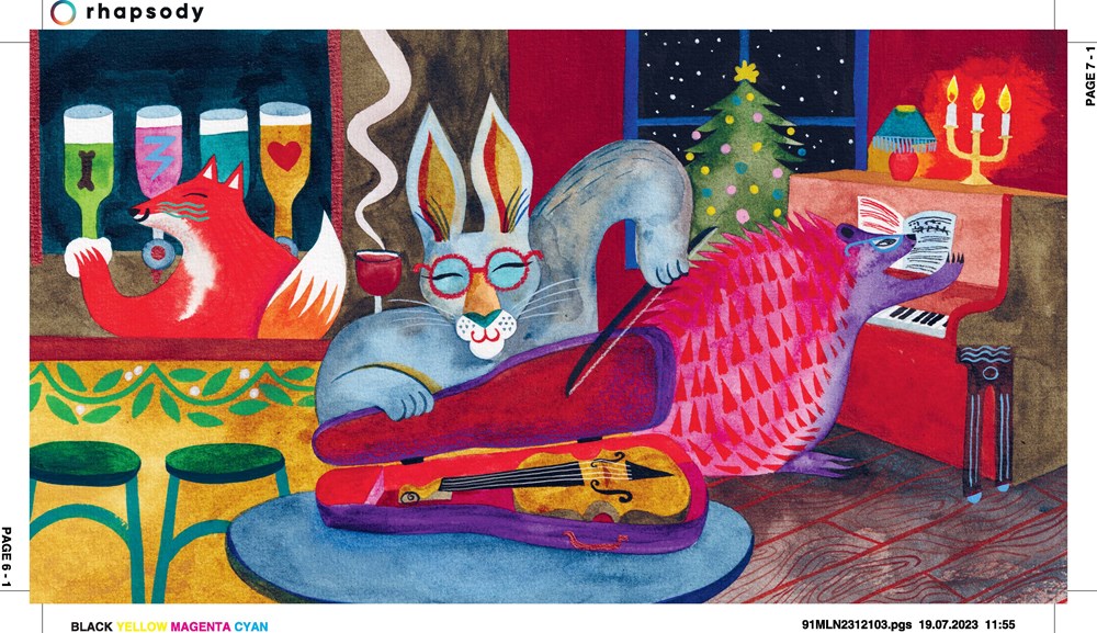 Christmas Eve at the Moon Underwater – AESOP'S FABLE