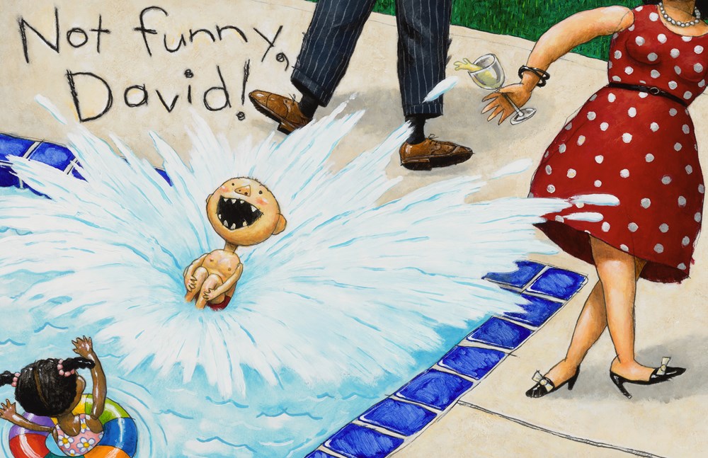 That's Not Funny, David! – AESOP'S FABLE