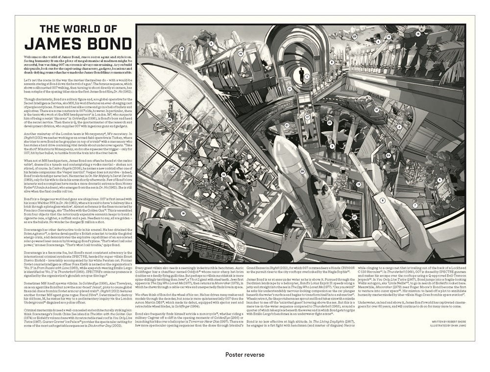 The World of James Bond Puzzle (1000 pieces) – AESOP'S FABLE