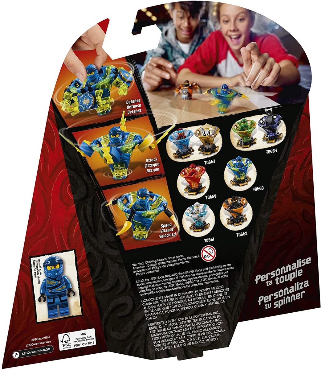 LEGO® Ninjago 70660 Jay Spinjitzu (97pieces) – AESOP'S FABLE