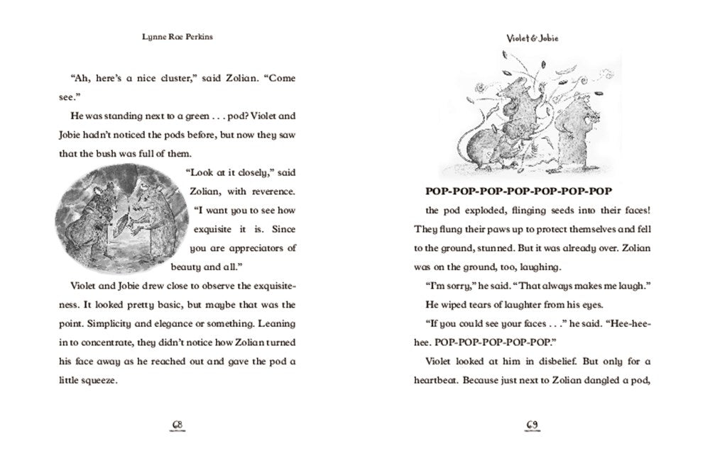 Violet and Jobie in the Wild – AESOP'S FABLE