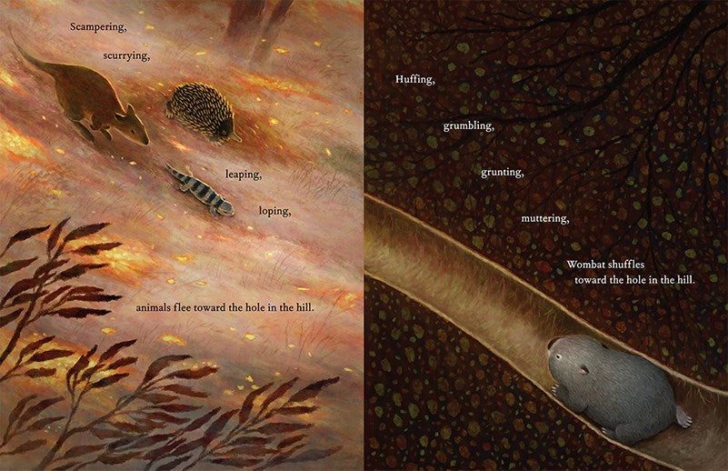 Wombat Underground: A Wildfire Survival Story – AESOP'S FABLE