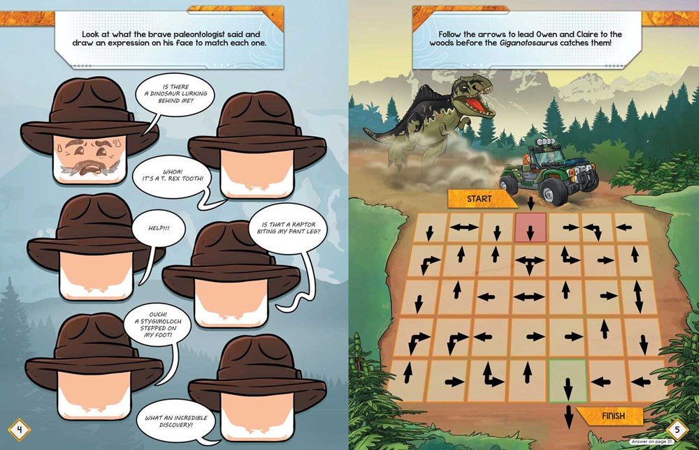 LEGO® Jurassic World™: Adventures of a Dino Expert! – AESOP'S FABLE