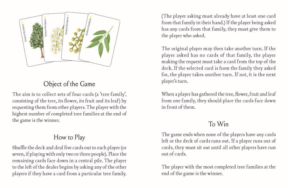 Tree Families: A Botanical Card Game – AESOP'S FABLE